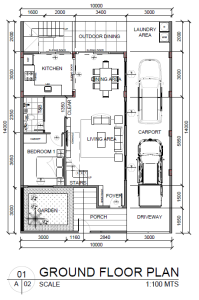 2 Storey House on 140sqm Lot - JCVPM Architect