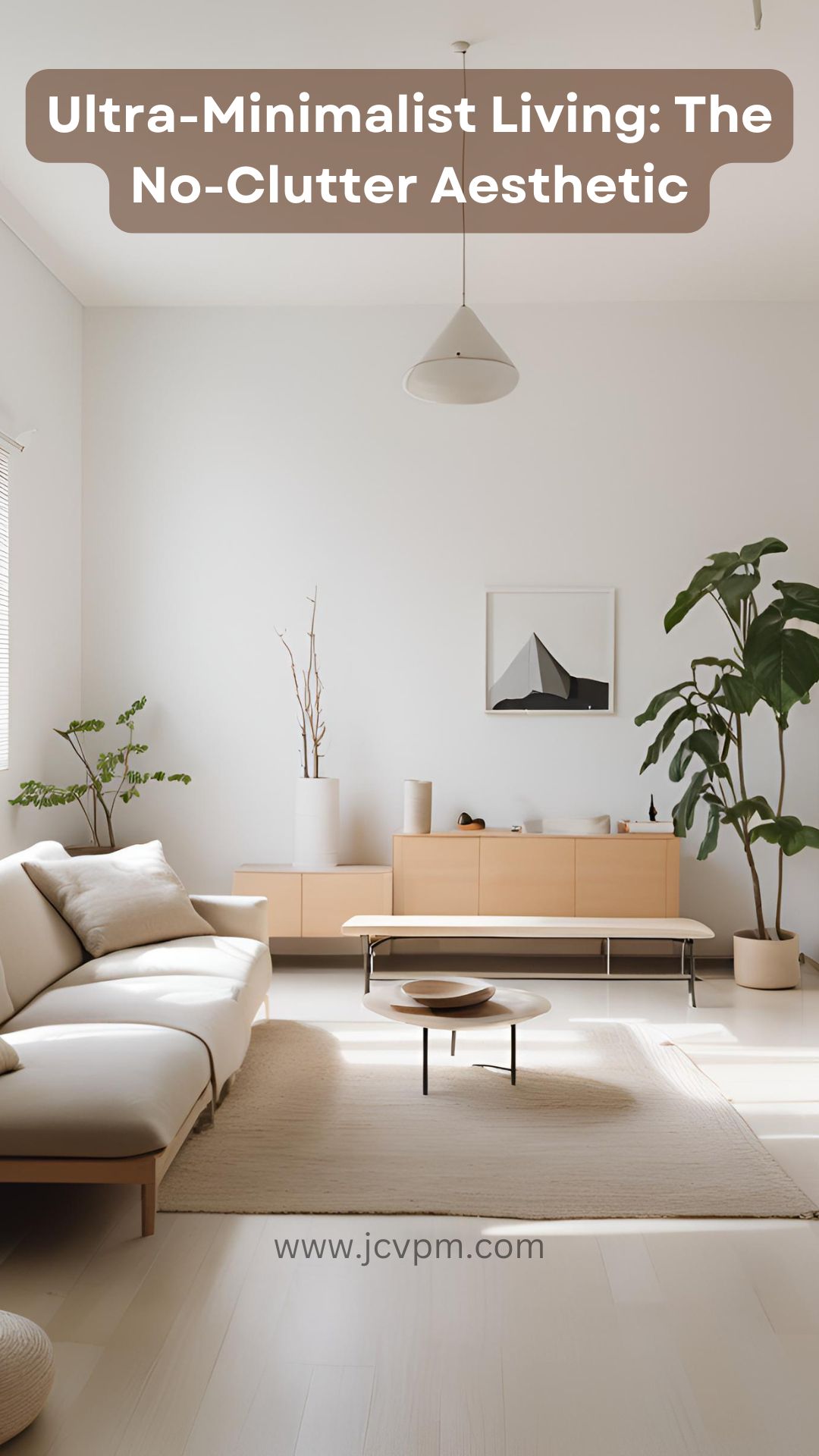 Ultra-Minimalist Living: The No-Clutter Aesthetic - JCVPM Architect